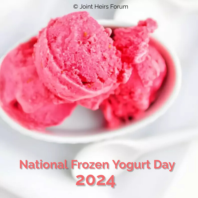 National Frozen Yogurt Day flyer Template | PosterMyWall