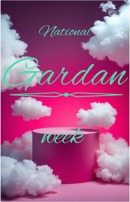 National garden week Template | PosterMyWall