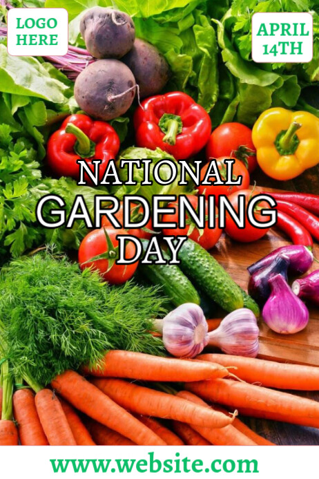 Copy of National gardening day | PosterMyWall