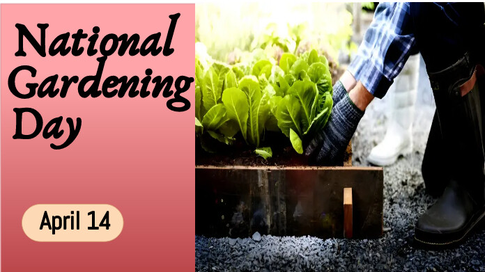 National Gardening day Template | PosterMyWall