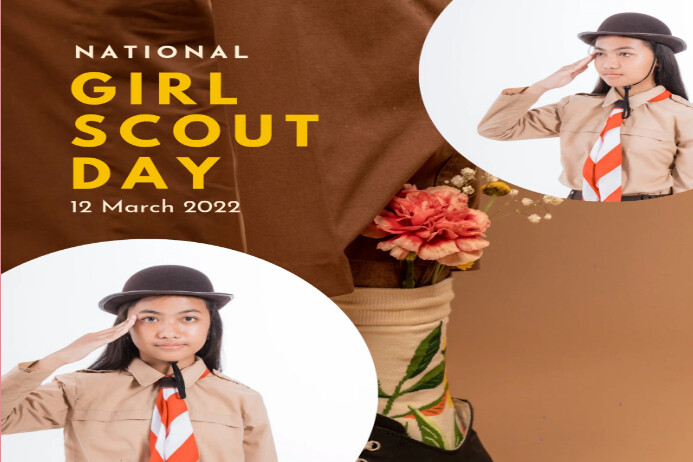 National Girl Scout Day Poster Template | PosterMyWall