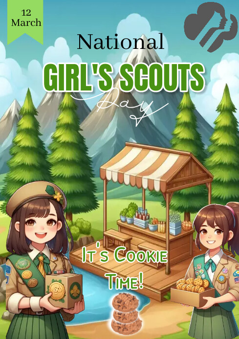 National girl scouts day (1) Template | PosterMyWall