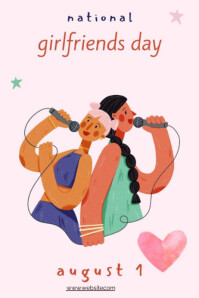 National Girlfriend Day Poster Template | PosterMyWall