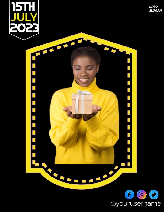 National give something away flyer Template | PosterMyWall