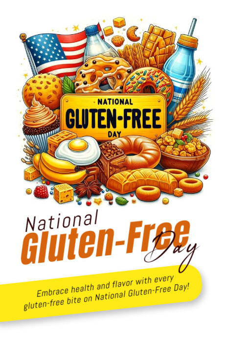 Copy of National gluten free day | PosterMyWall