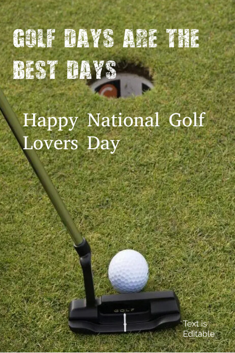 Plantilla de National golf day template | PosterMyWall