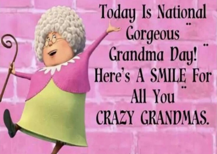 National Gorgeous Grandma Day Template | PosterMyWall
