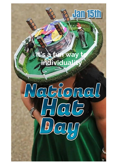 National Hat Day Template | PosterMyWall