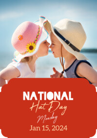 National Hat Day Template | PosterMyWall
