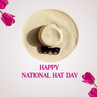 National hat day Template | PosterMyWall