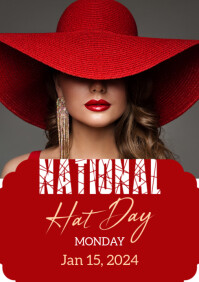 National Hat Day Template | PosterMyWall