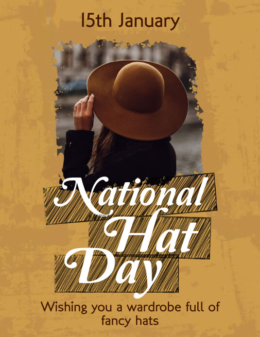 National Hat Day Template | PosterMyWall