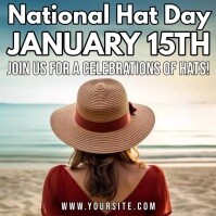 National Hat Day Template | PosterMyWall