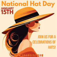 National Hat Day Template | PosterMyWall