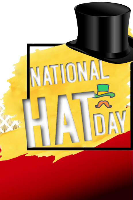 National hat day template | PosterMyWall