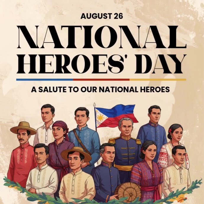 National Heroes Day Celebration Template | PosterMyWall