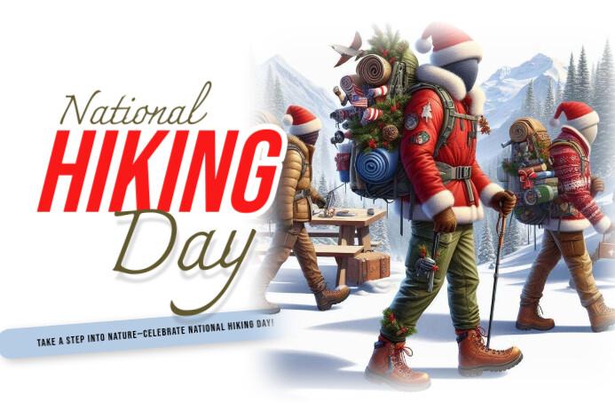 Copy of National hiking day | PosterMyWall