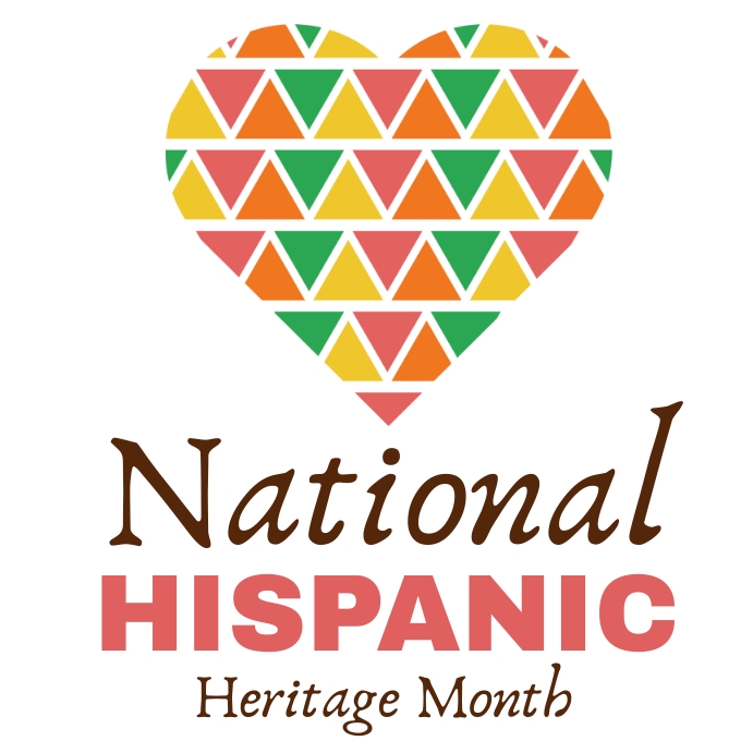 National Hispanic heritage lettering Template | PosterMyWall