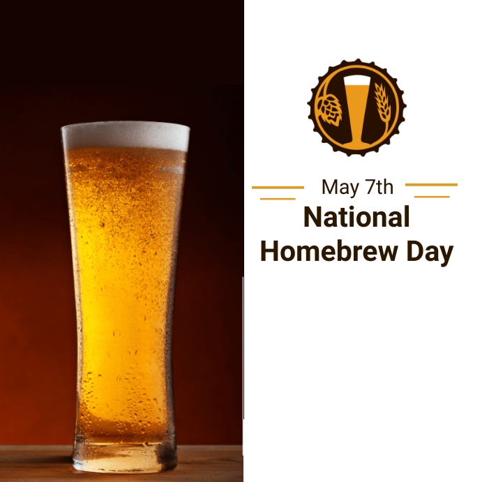 national homebrew day Template | PosterMyWall