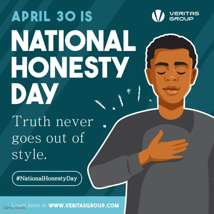 Copy of National Honesty Day Instagram Post | PosterMyWall