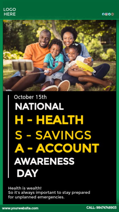 National HSA Awareness Day Template | PosterMyWall