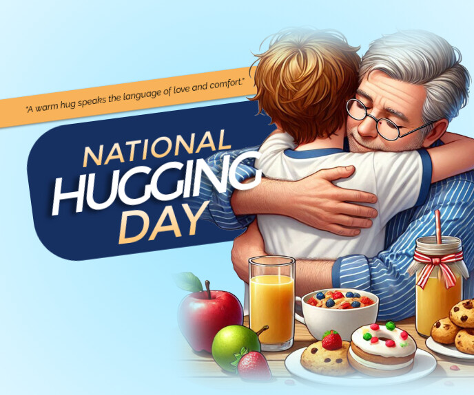 National hugging day Template | PosterMyWall