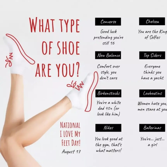 Copy of National I LOVE My Feet Day! | PosterMyWall