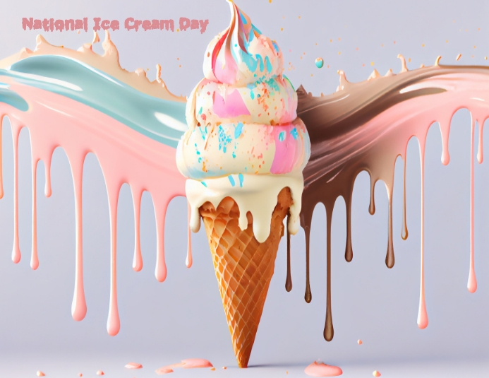 National ice cream day design concept Template | PosterMyWall