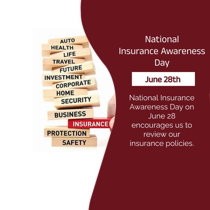 Copy of national insurance awareness day | PosterMyWall