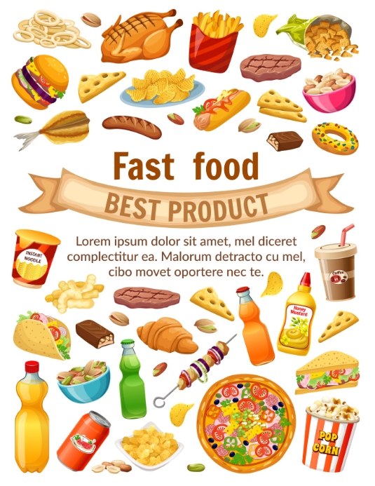 Copy of National junk food day | PosterMyWall