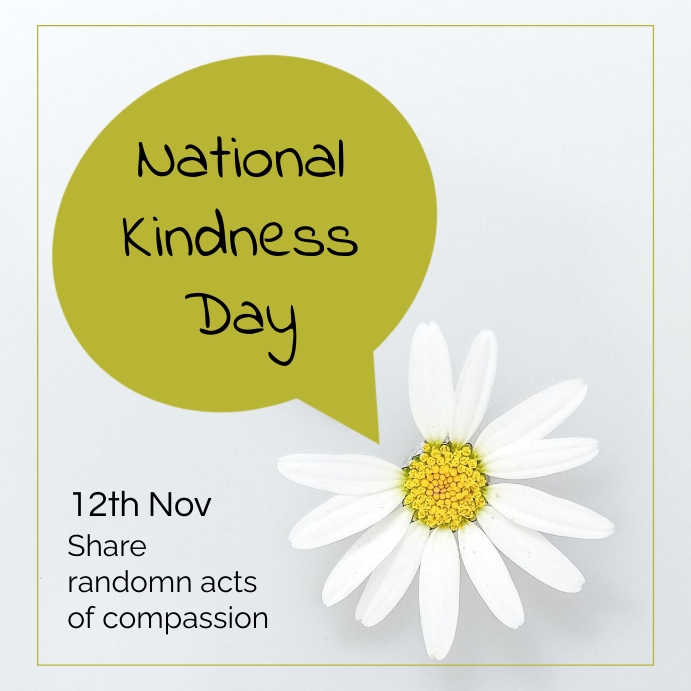 National Kindness Day Template | PosterMyWall