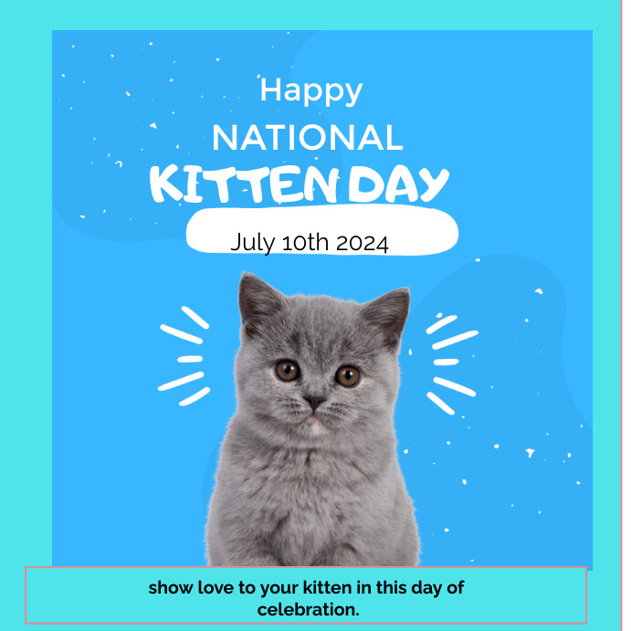 national kitchen day Templat | PosterMyWall