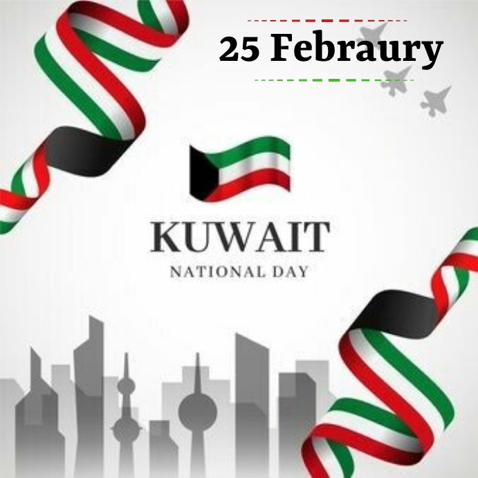 National kuwait day instagram post Template | PosterMyWall