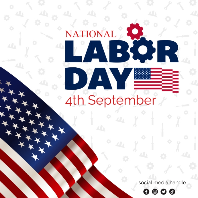National Labor Day Template | PosterMyWall