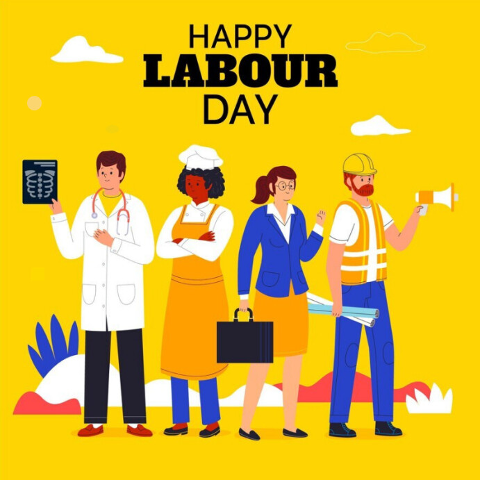 Plantilla de national labor day poster | PosterMyWall