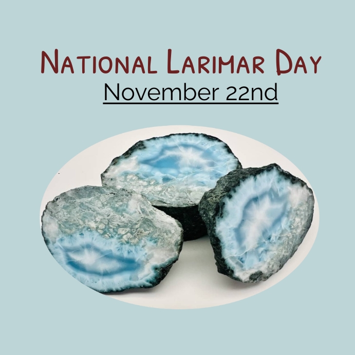 Copy of national larimar day | PosterMyWall