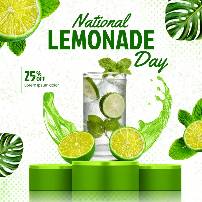 National Lemonade Day Template | PosterMyWall