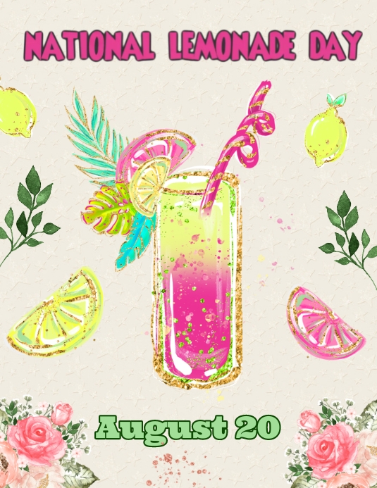 National Lemonade Day Template | PosterMyWall