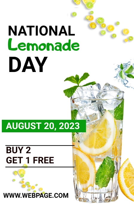 national lemonade day Template | PosterMyWall