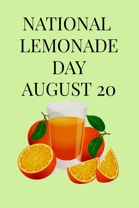 National Lemonade Day Template | PosterMyWall
