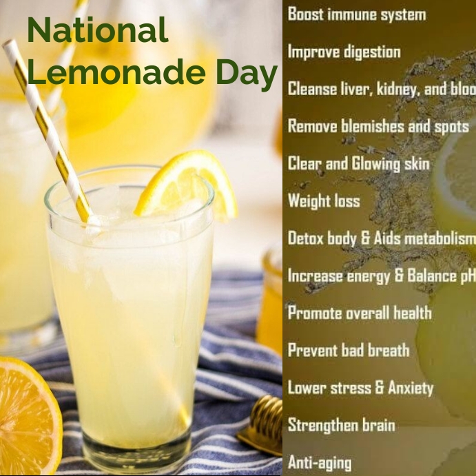 Plantilla de National lemonade day flyer | PosterMyWall