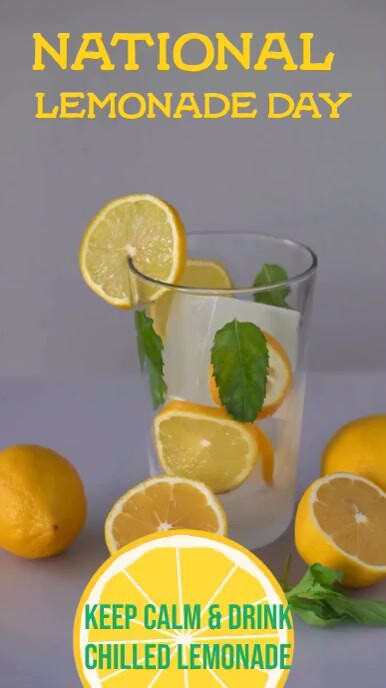 Plantilla de National Lemonade Day Flyer | PosterMyWall