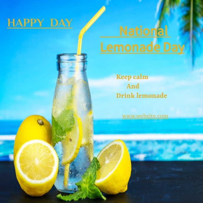 Plantilla de National lemonade day flyer poster | PosterMyWall