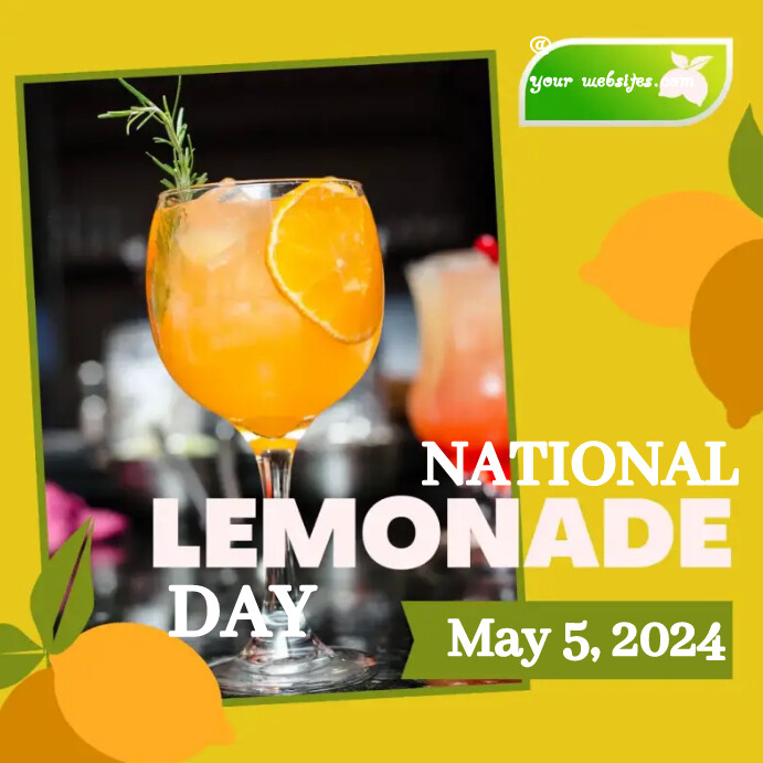 Plantilla de National lemonade day flyer/template | PosterMyWall