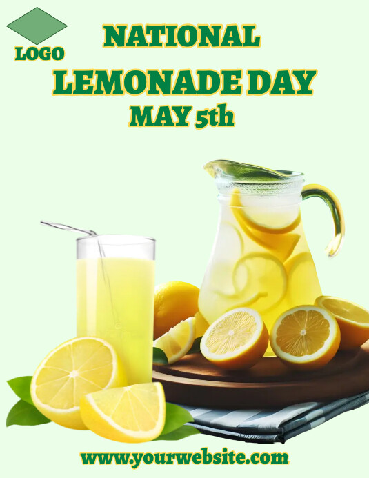 National Lemonade Day Flyer Template | PosterMyWall