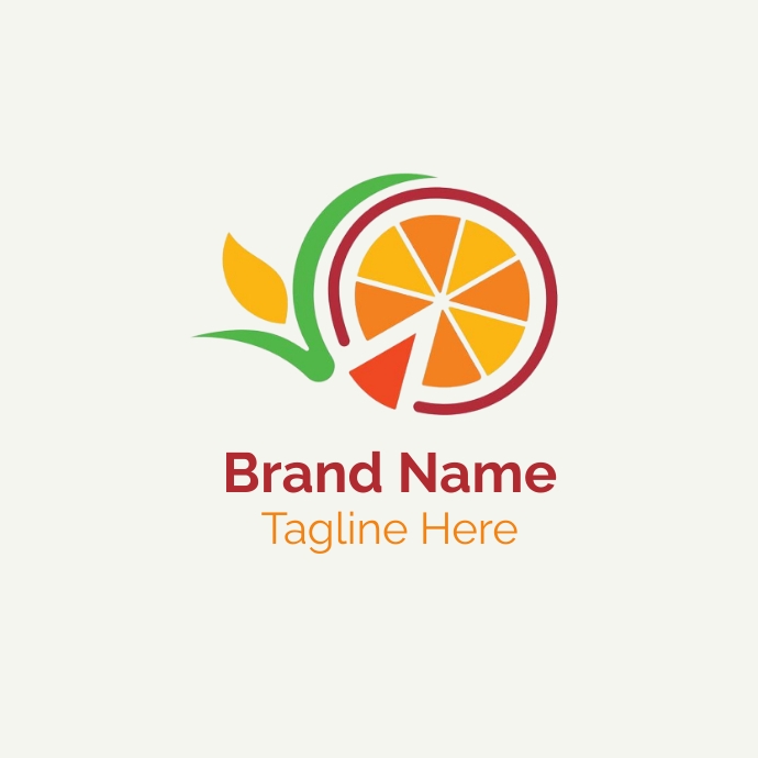 National Lemonade Day logo, Fruit Logo Orange Template | PosterMyWall