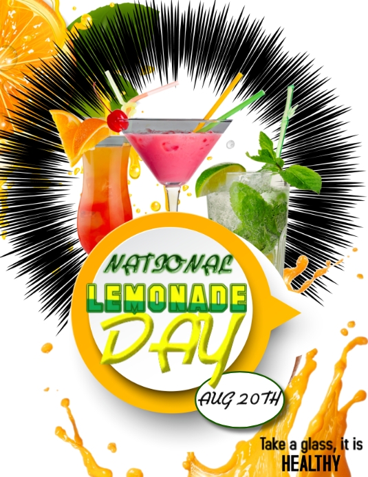 National lemonade day templat Template | PosterMyWall