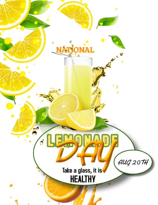 National lemonade day template | PosterMyWall