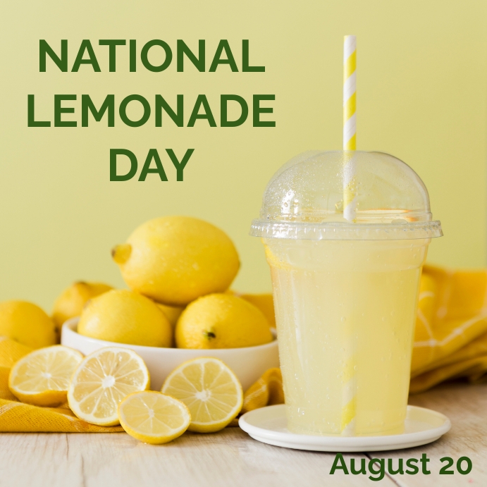 Plantilla de National lemonade day template design | PosterMyWall