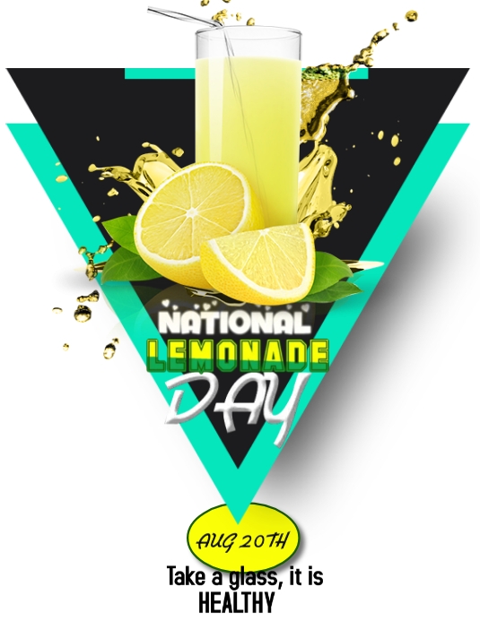 National lemonade day template | PosterMyWall